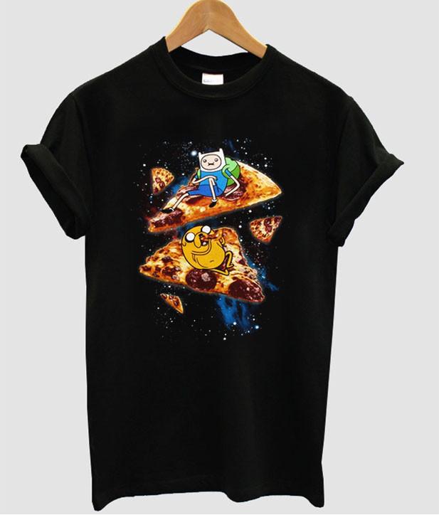 Adventure time pizza t shirt - Lilycustom