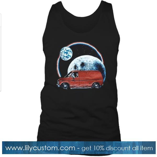 Car Moon Tank Top - Lilycustom