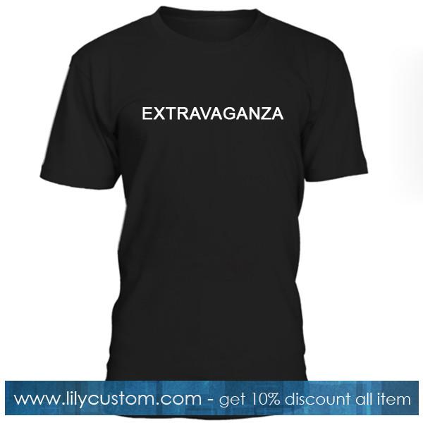 Extravaganza Font T shirt - Lilycustom