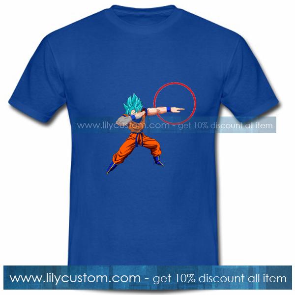 Goku Dab Red Circle Tshirt - Lilycustom