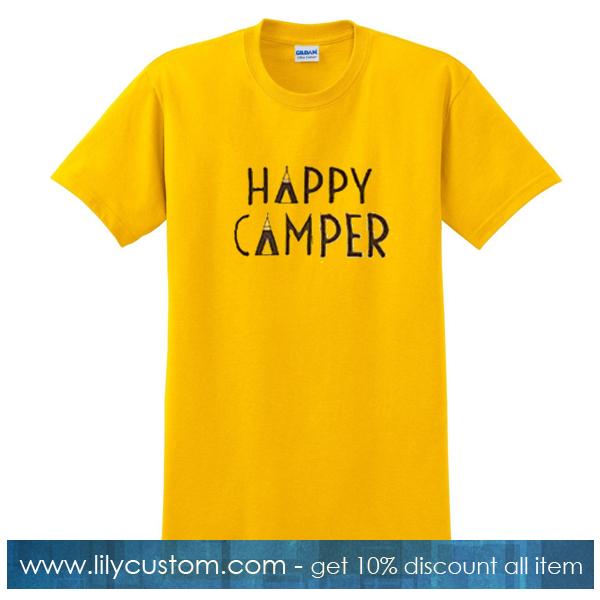 Happy Camper T Shirt - Lilycustom