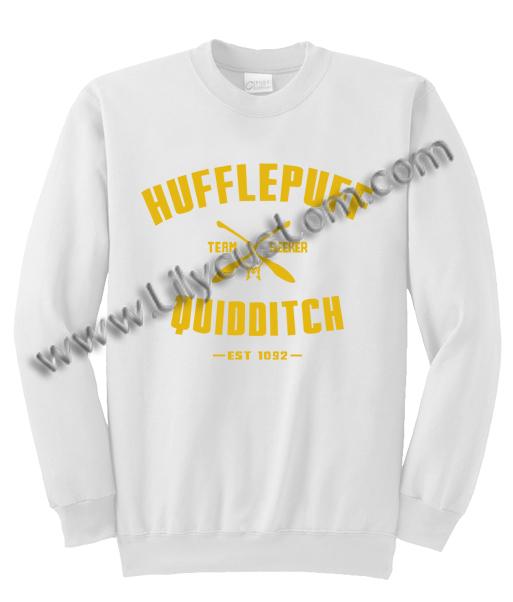 Hufflepuff Quidditch Sweatshirt Ez025 - Lilycustom