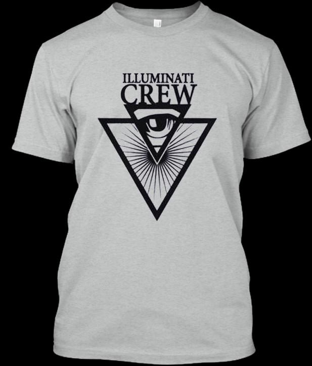 Illuminati Crew Logo Tshirt - Lilycustom