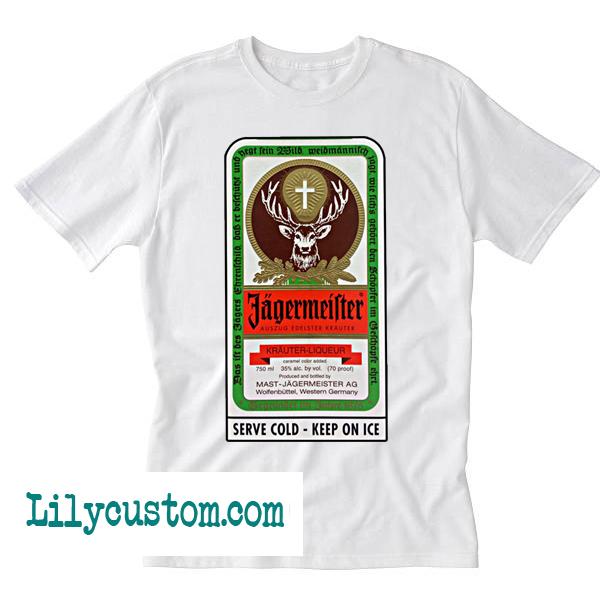 Jagermeister Logo T Shirt - Lilycustom