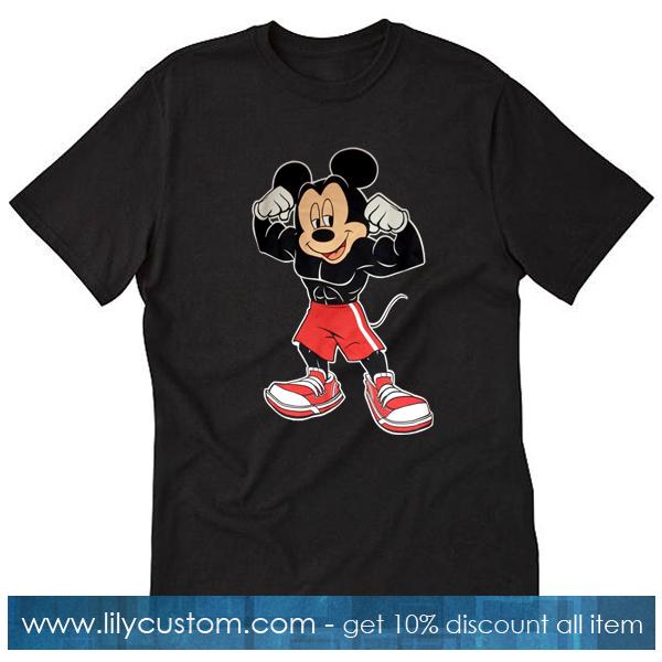 Mickey Mouse Muscle T Shirt - Lilycustom