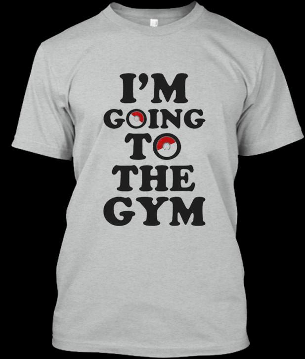 Pokemon gym tshirt - Lilycustom