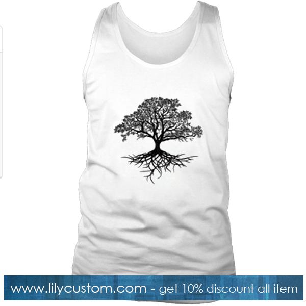 Silhouette Tree Tank Top - Lilycustom