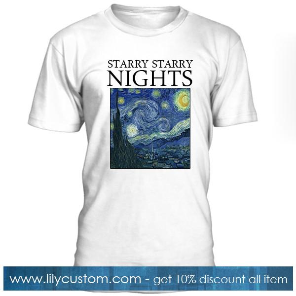 Starry Starry Nights Tshirt - Lilycustom