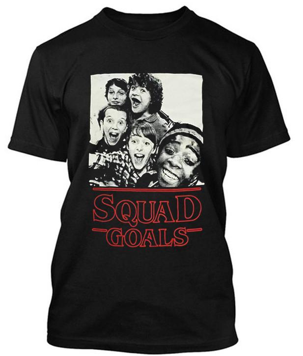 Stranger Things Squad Goals Tshirt - Lilycustom