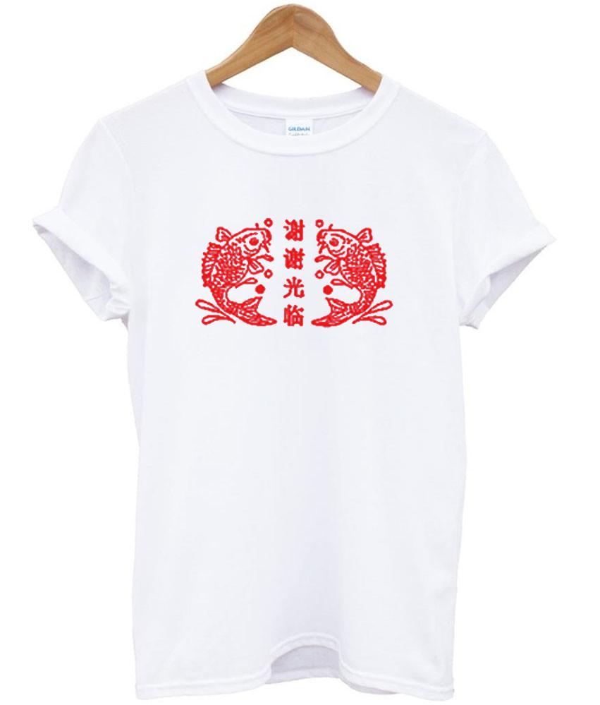 chinese fish shirt - Lilycustom