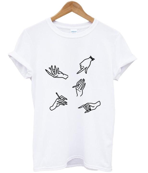 hands shirt - Lilycustom