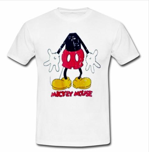 mickey mouse not head t shirt - Lilycustom