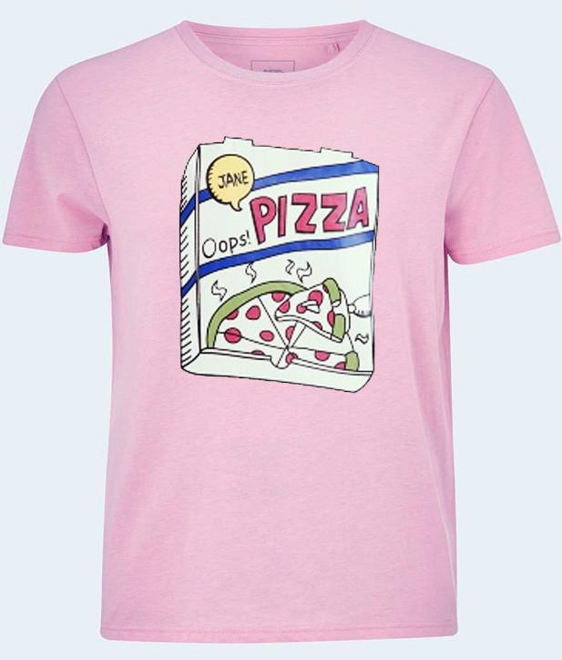 pizza box tshirt - Lilycustom