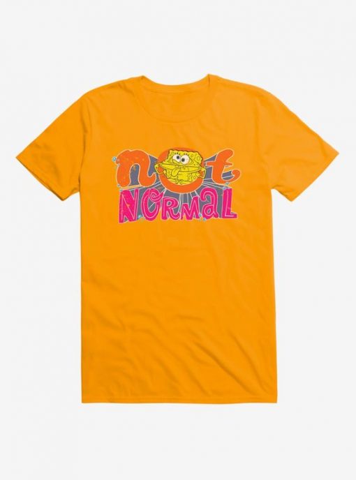 SpongeBob SquarePants Not Normal T-Shirt