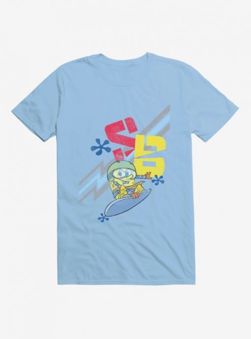 SpongeBob SquarePants Snowboarding T-Shirt