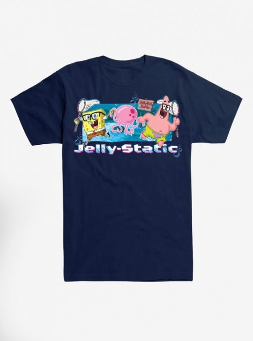 SpongeBob Jelly Static T-Shirt – Lilycustom