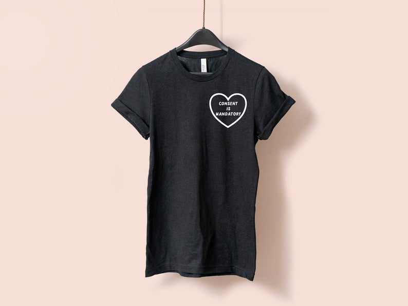 Consent is Mandatory t shirt NA