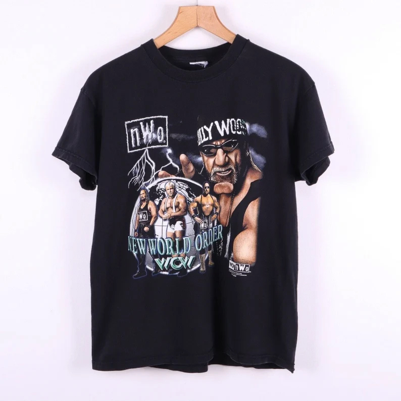 1998 WCW NWO New World Order T-shirt NA